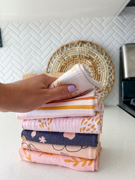 Super absorbent microfiber kitchen towels – Bloom Towels